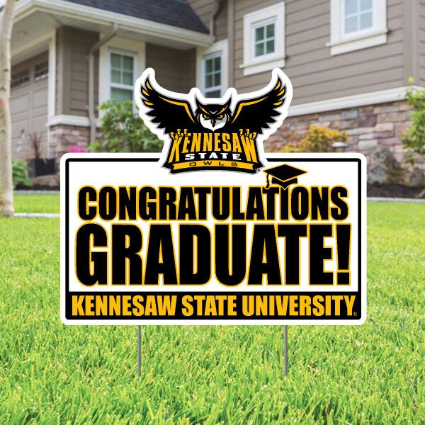 YARD SIGN CONGRAT GRAD | KSU Bookstore