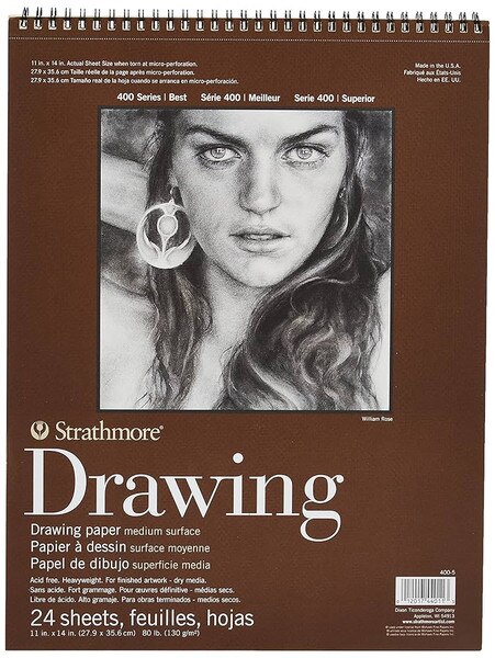 DRAWING PAPER 11X14 400 SERIES SPIRAL STRATHMORE | KSU Bookstore