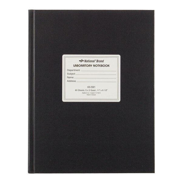 NOTEBOOK LAB 11X8.5 QUAD 60/SH NATIONAL BRAND | KSU Bookstore